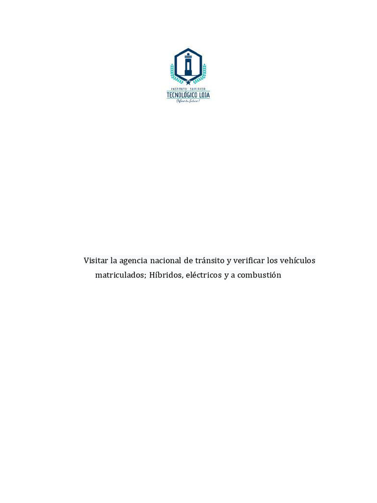 Matriculas ANT | PDF