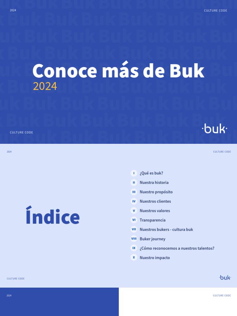 Culture Code Buk 2024 | PDF | Salario | Felicidad