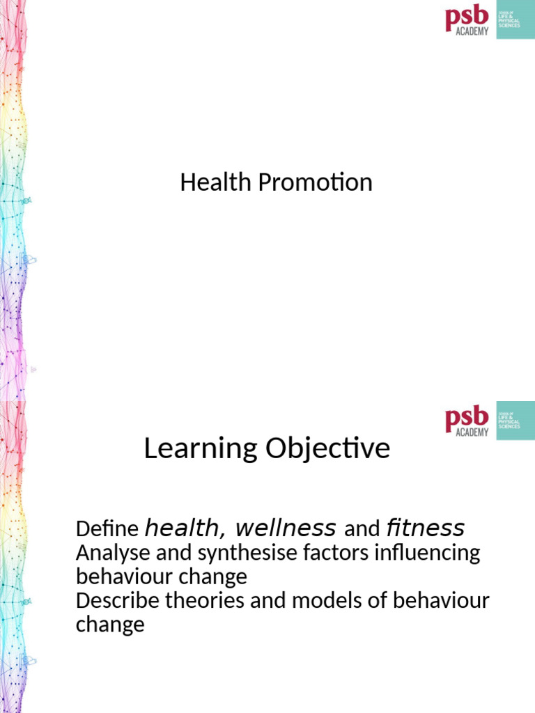 l1 (A) - Health Promotion (Students Version) | PDF | Physical Fitness ...