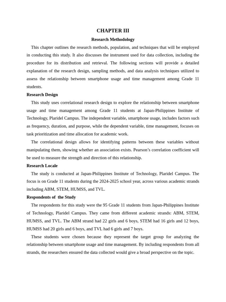 Pr2 Chapter3 g4 Nagasaki | PDF | Survey Methodology | Questionnaire