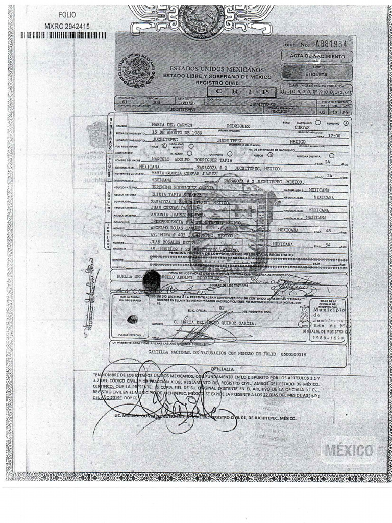 Documentos Maria Del Carmen Rodriguez Cuevas0001 | PDF