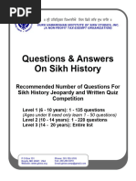 Sikh Gurus Family Trees | PDF