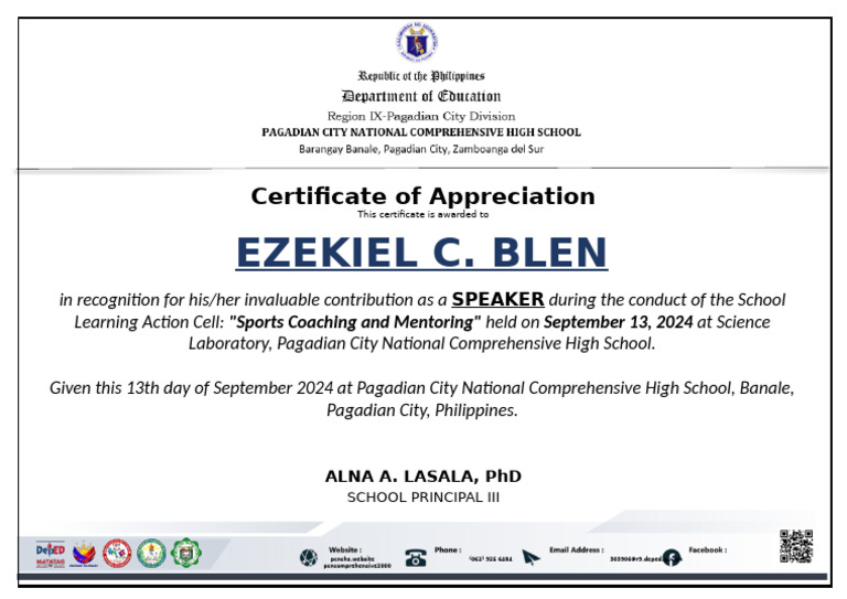 Certificate Template | PDF