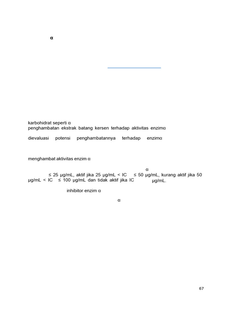 Prosedur Aktivitas Inhibitor Enzim | PDF