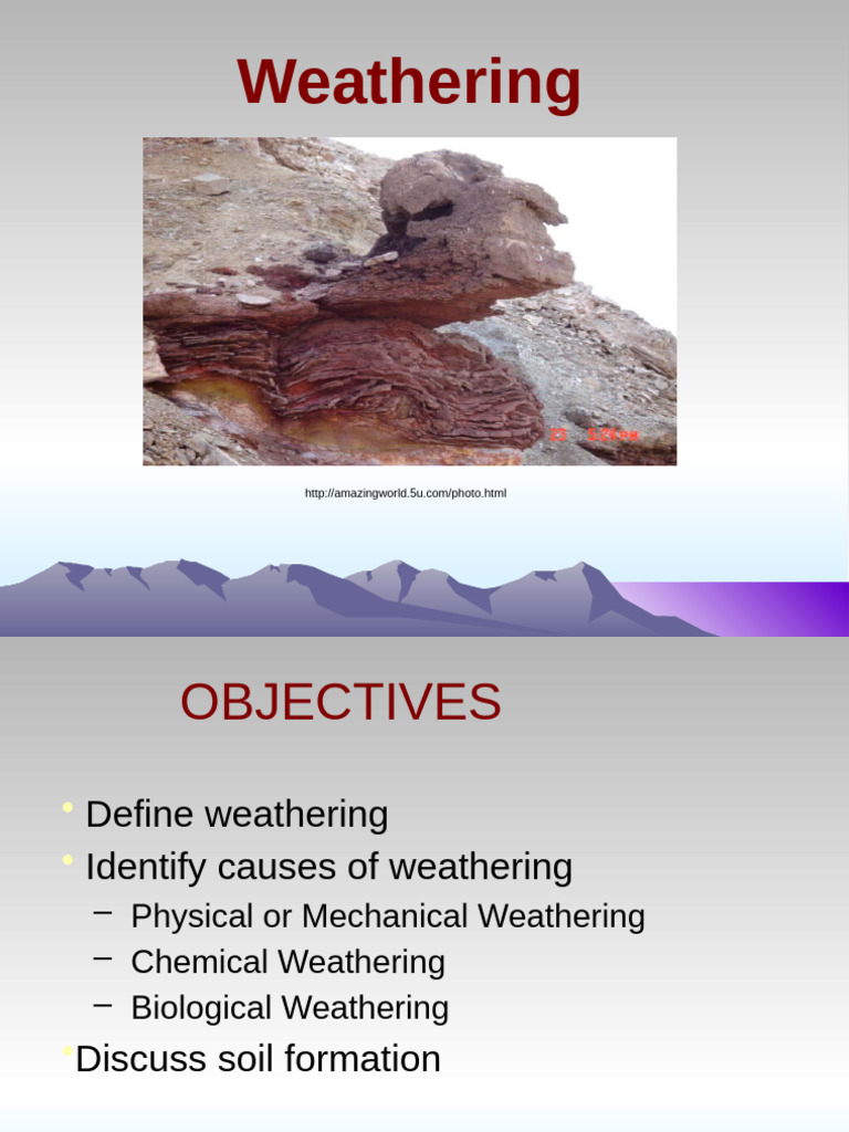 Weathering 12 Humss | PDF | Weathering | Minerals