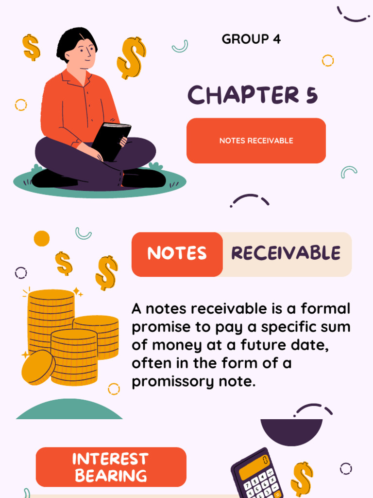 GROUP-4-CHAPTER-5 - Notes Receivable | PDF | Present Value | Interest