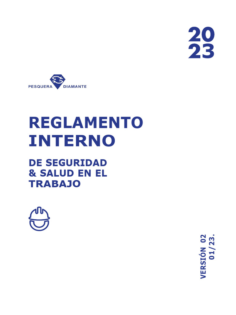 RISST DIAMANTE 2023 | PDF | Seguridad y salud ocupacional | Derecho laboral