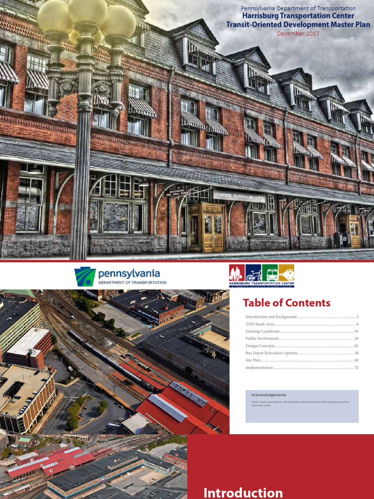 Harrisburg TOD Master Plan 2017 | PDF | Street | Traffic
