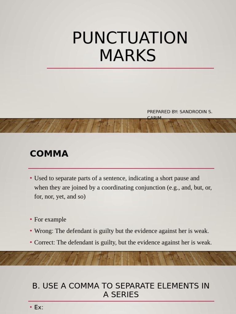 Punctuation marks | PDF | Comma | Sic Punctuation marks | PDF | Comma | Sic
