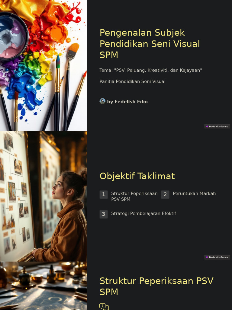 Panduan Sukses PSV SPM | PDF