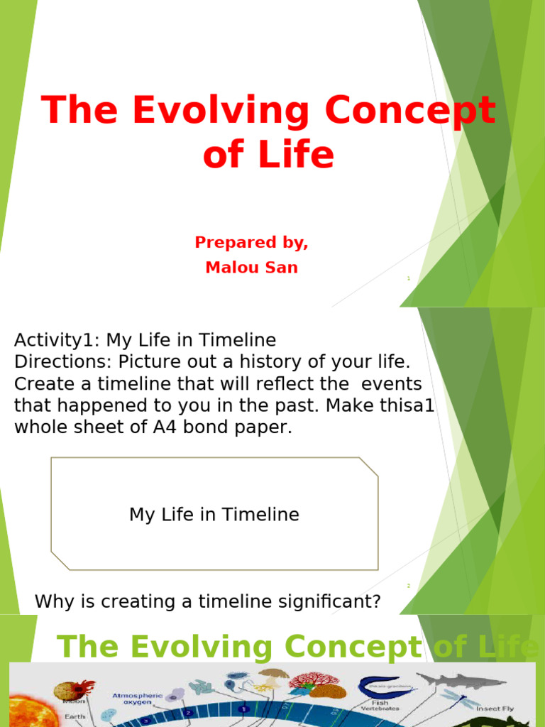 Evolving Concept of Life | PDF | Life | Cell (Biology)