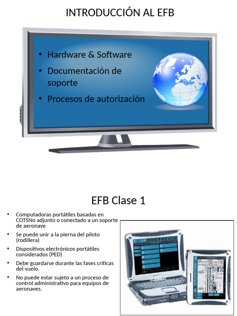 Introducción al EFB | PDF | Aerospace | Systems Engineering