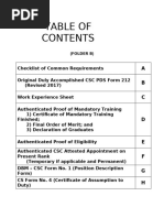 Folder A: (PNP Requirements) | PDF
