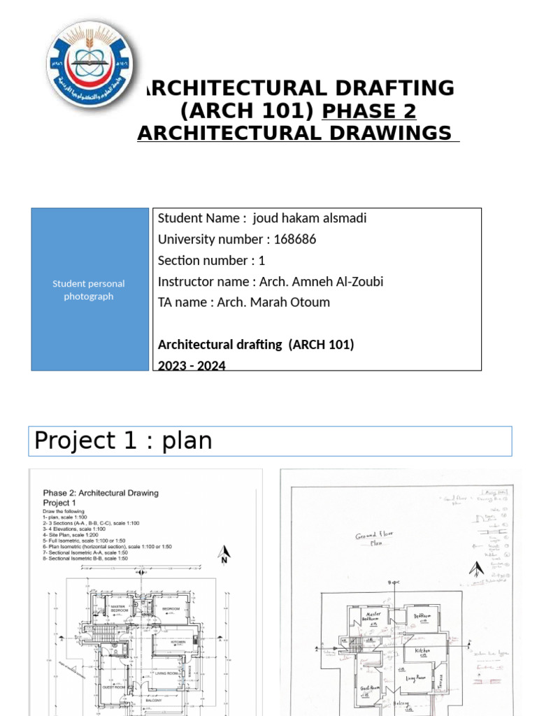 ARCHITECTURAL DRAFTING Phase 1 Abstract Drawings | PDF