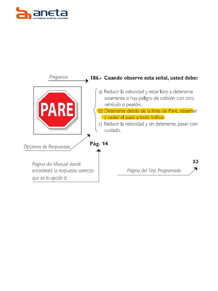 Test Programado v.12102023 | PDF | Tráfico | Semáforo