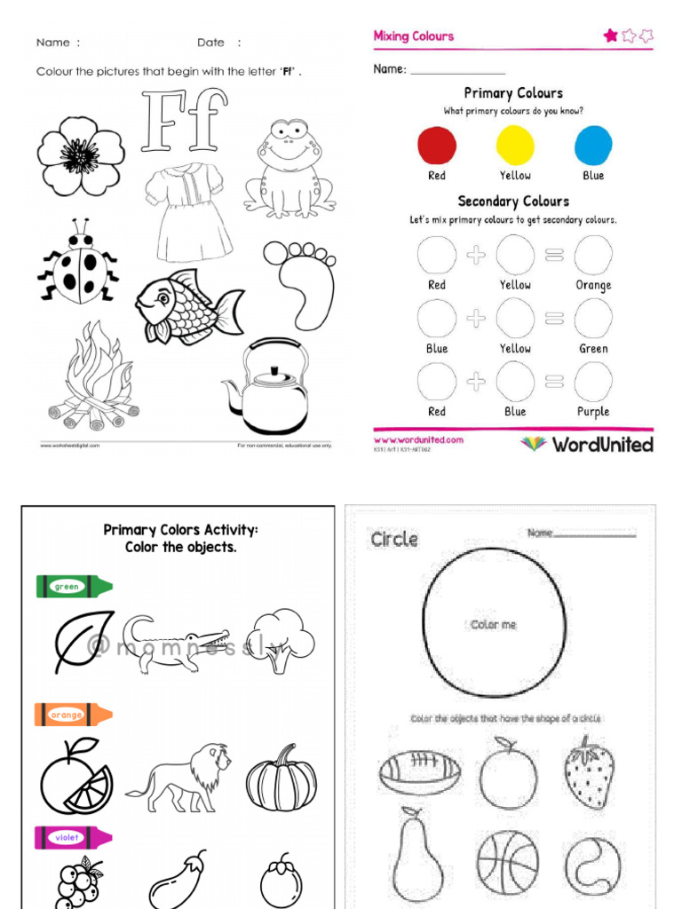 October 10 Worksheets | PDF