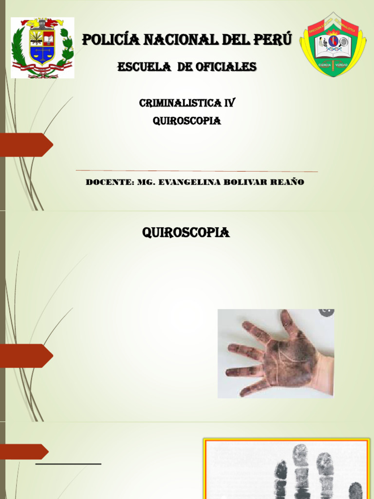 Quiroscopia Completo | PDF | Mano | Huella dactilar