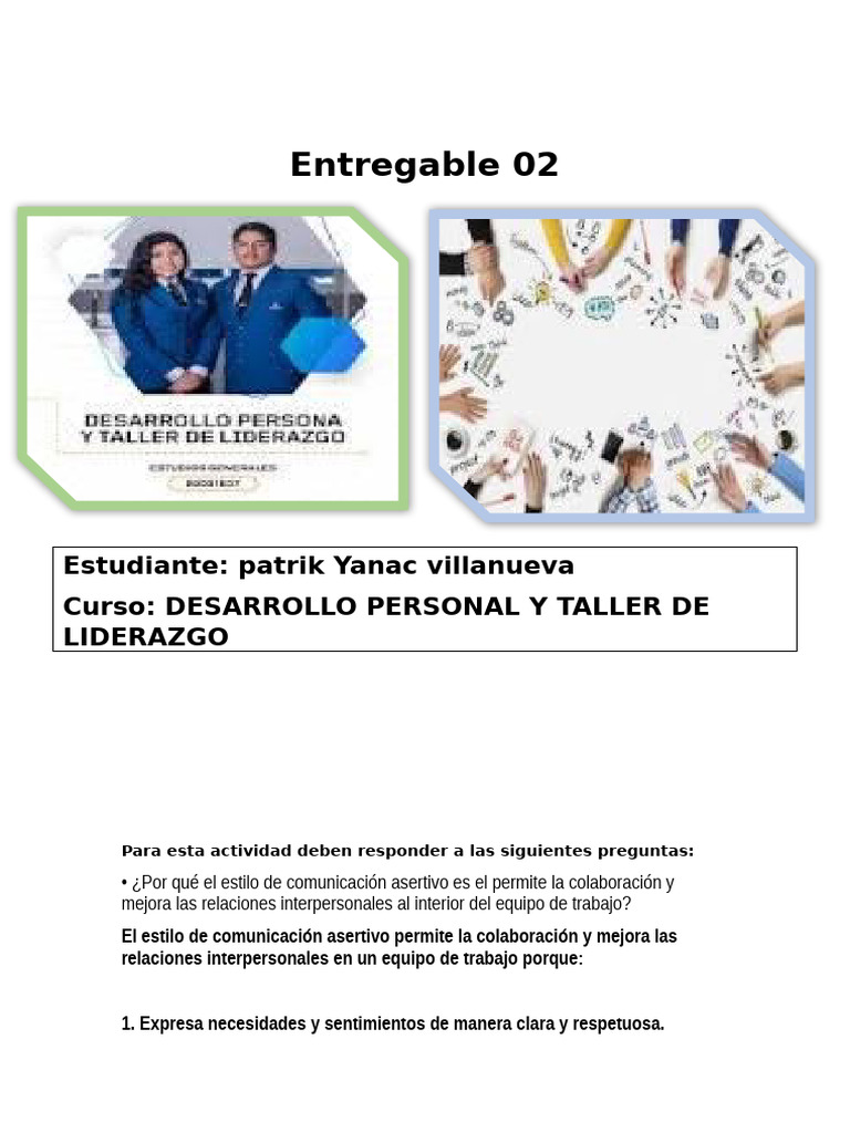 Entregable 01,, | PDF