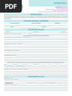 Informe Médico Formato Editable PDF | PDF | Diagnostico medico ...