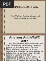 Vawc Tagalog Version | PDF