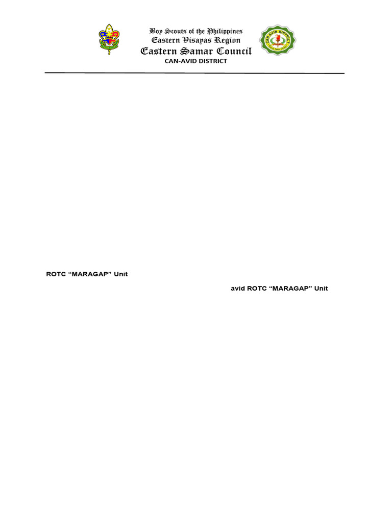 Letter to ESSU ROTC.docx | PDF