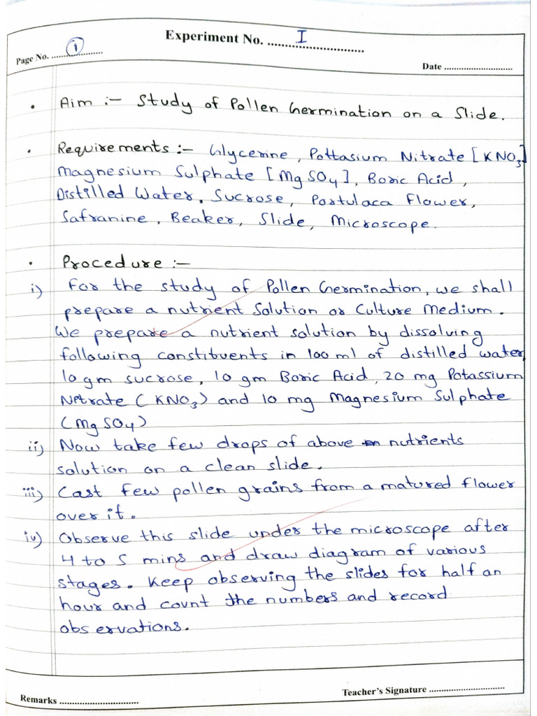 Practical Biology Lab Manual | PDF