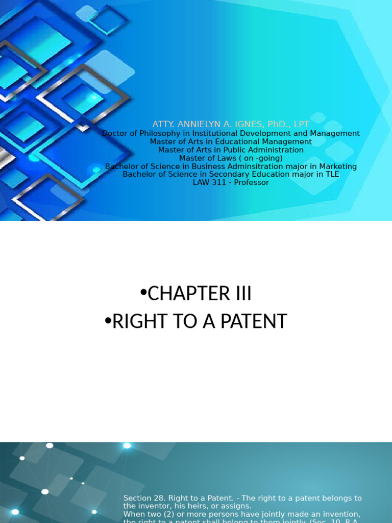 IPO II | PDF | Patent Application | Glossary Of Patent Law Terms