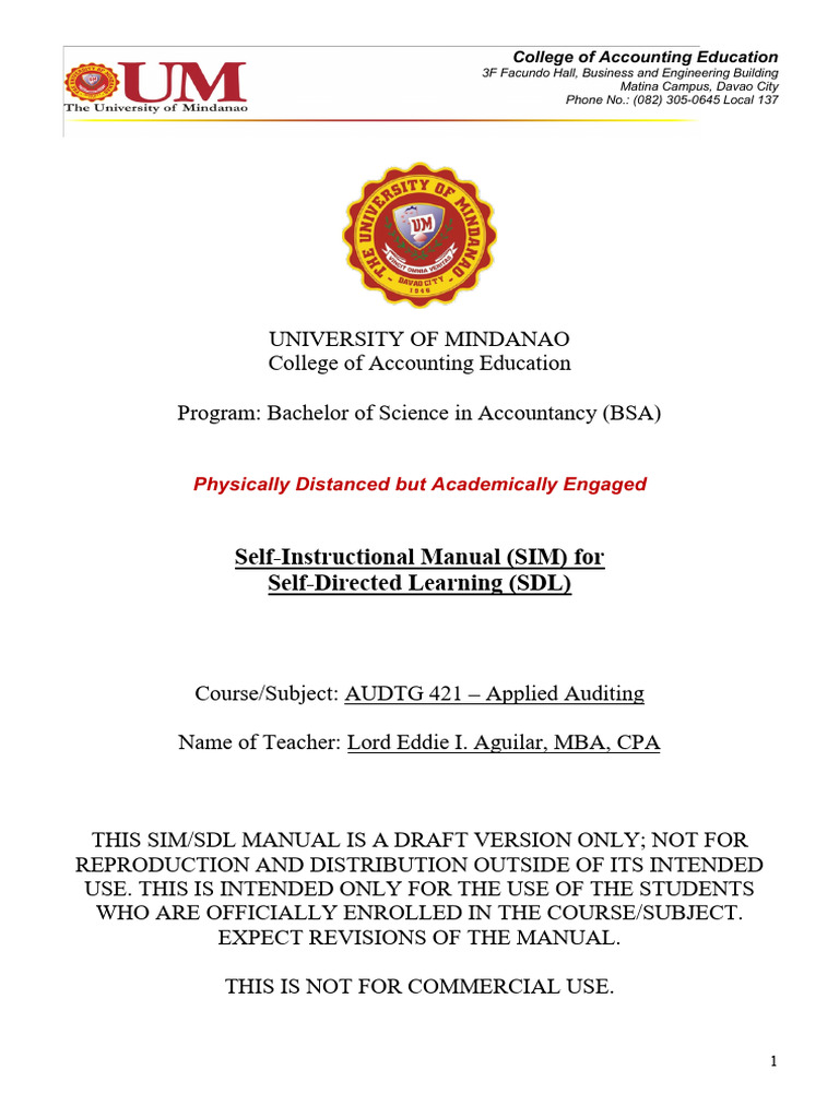 SIM Audit 421 Week 15-16 | PDF | Intangible Asset | Goodwill (Accounting)