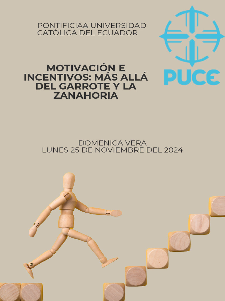 Deber Incentivos | PDF | Motivación | Motivacional