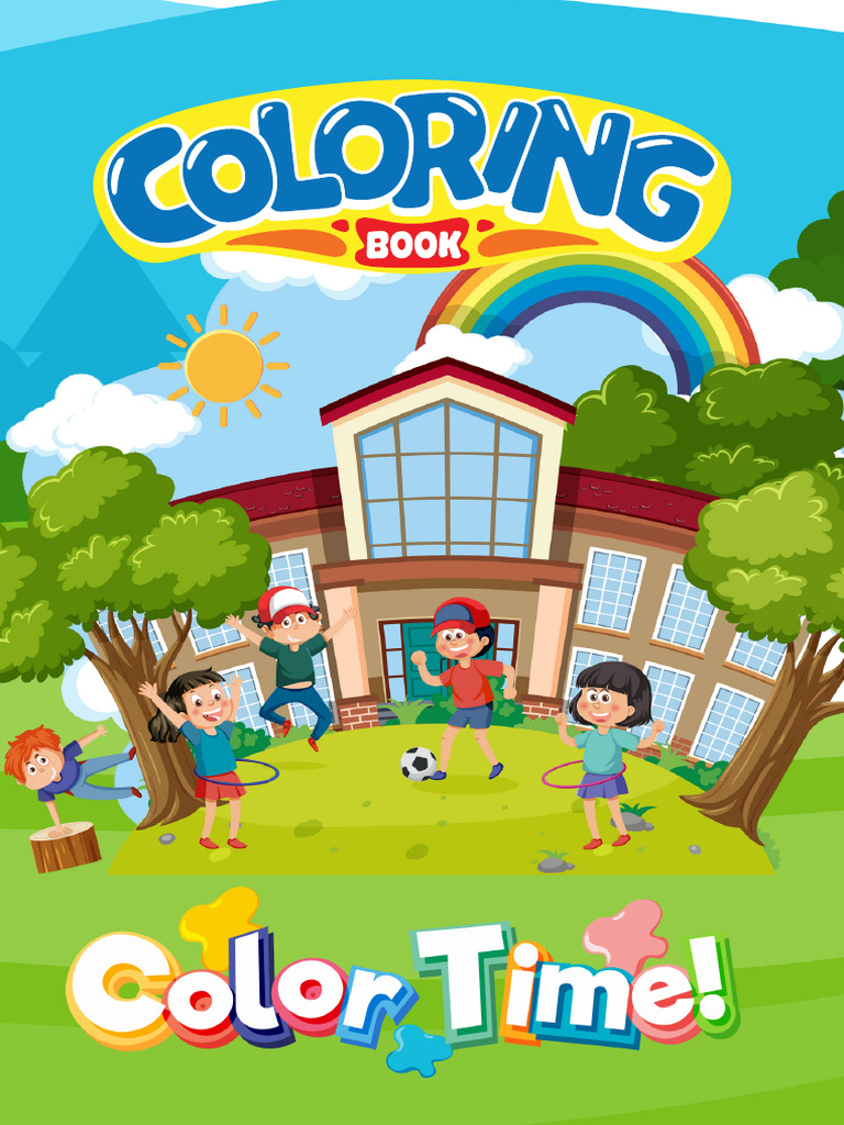 Fun Coloring Worksheet for Kids | PDF
