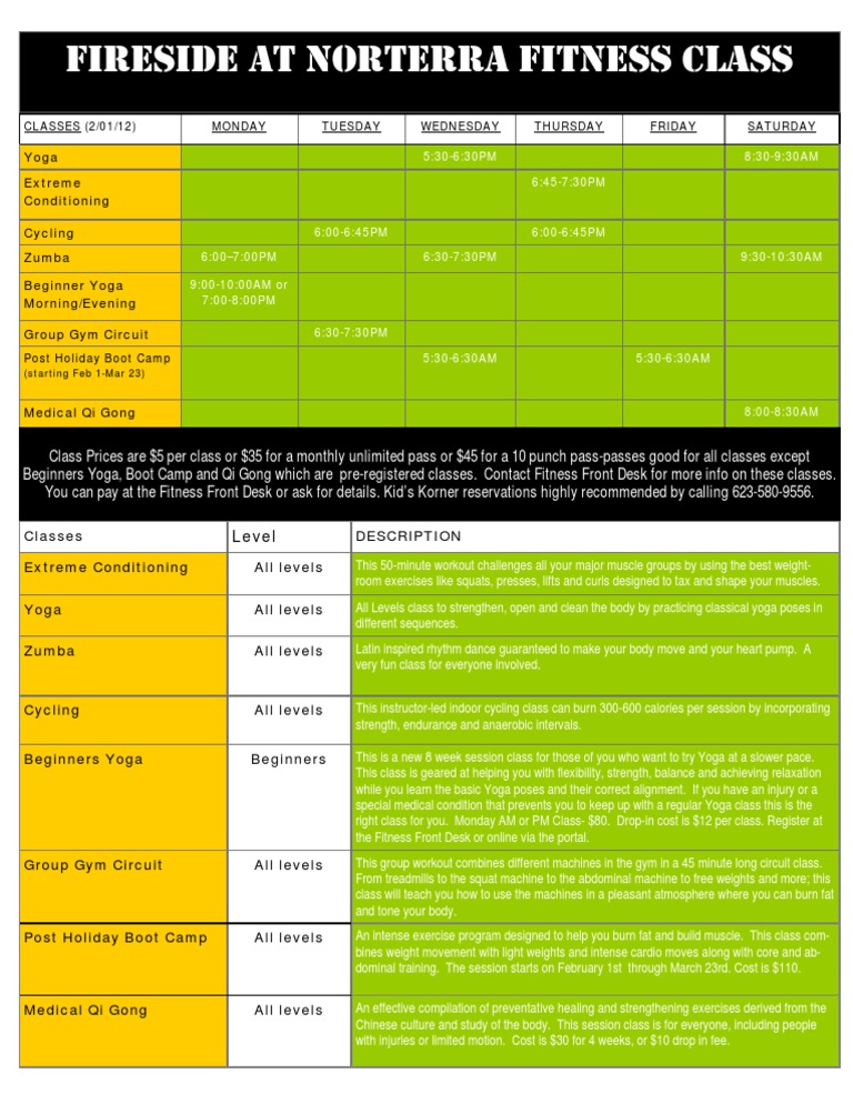 Fitness Calendar | PDF | Physical Fitness | Physical Exercise