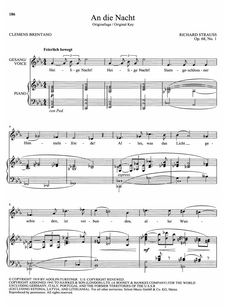 Brentano Lieder | PDF