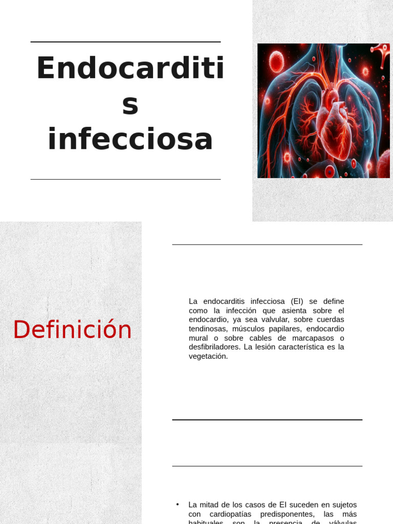 Endocarditis Infecciosa | PDF | Especialidades Medicas | Enfermedades y ...