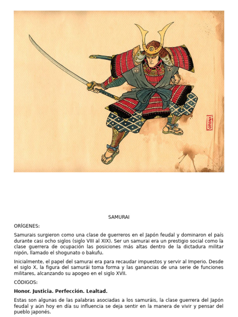 SAMURAI | PDF | Samurai | Bushido