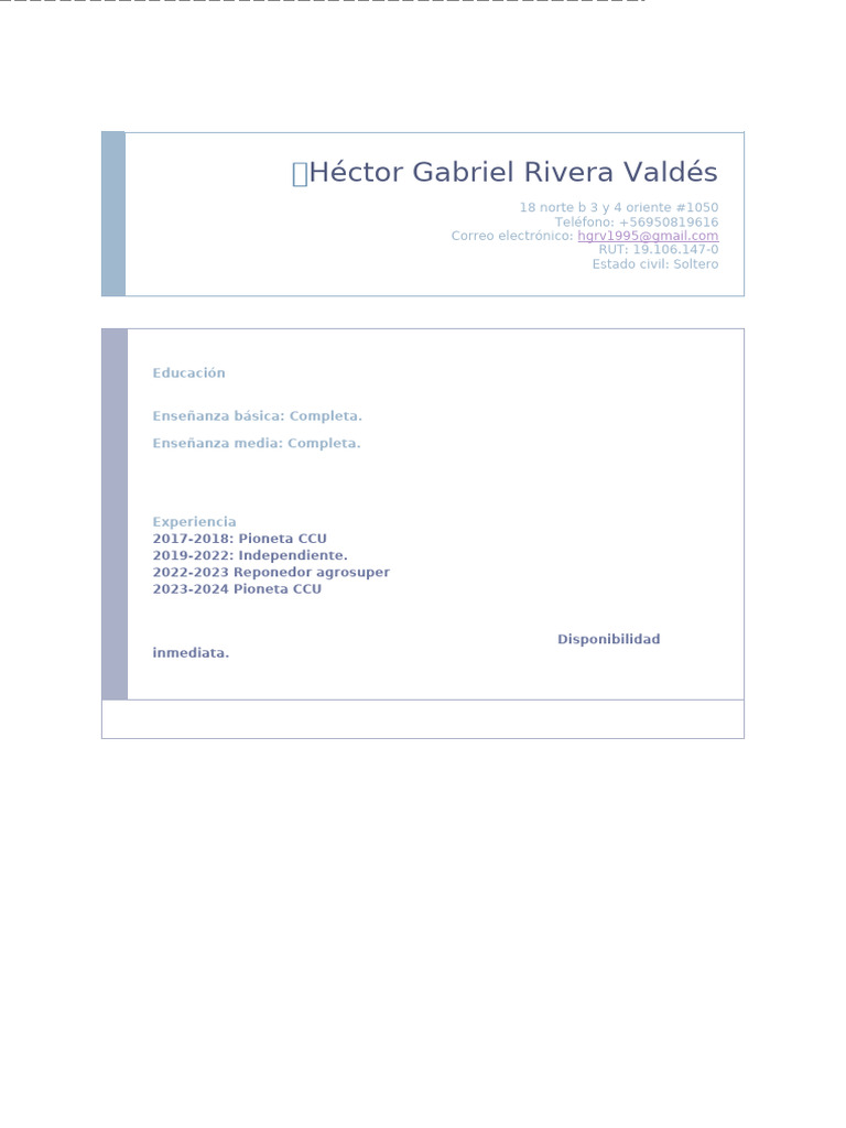 Héctor Gabriel | PDF