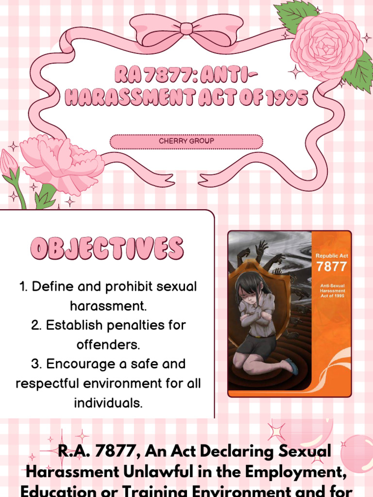 RA-7877-Anti-Harassment-Act-of-1995-1 | PDF | Sexual Harassment ...