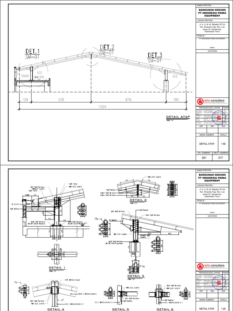 2.Pbg Mitra Ipe (Detail Struktur) | PDF