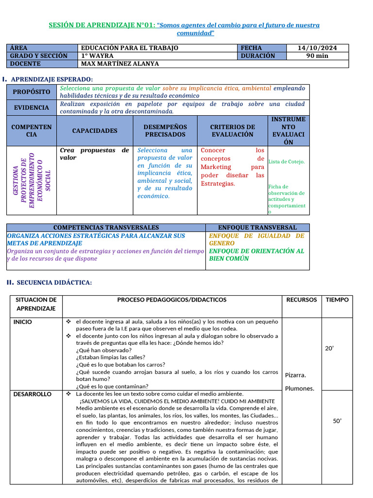 Ept - 1 - Und - 7 - Ses - 01 | PDF | Residuos | Fertilizante