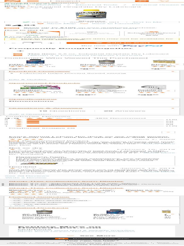 Blaster 5.5 Oz. Industrial Graphite Dry Lubricant-8-GS - The Home Depot ...