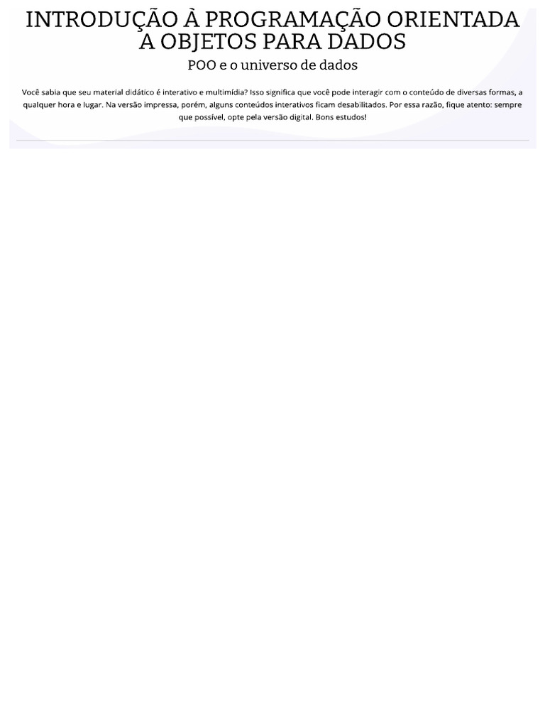 Int Prog Orient Obj L1 P2 | PDF