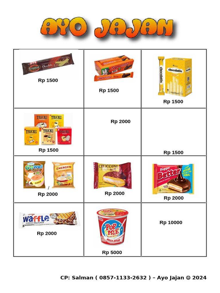 Ayo Jajan | PDF