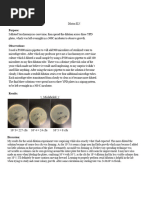 CFU Formulae With Correction Table | PDF