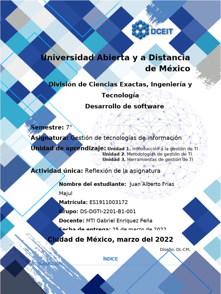 Dgti U3 Ar Jufm | PDF | Planificación de recursos empresariales ...