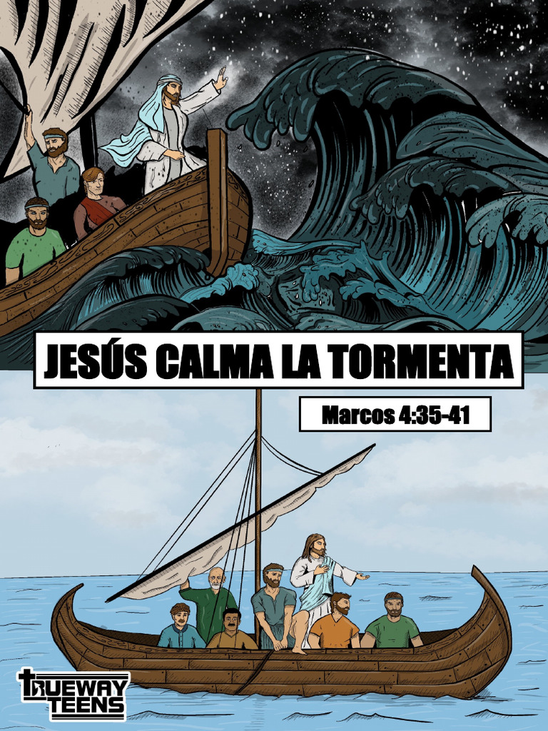 Jesus Calma La Tormenta | PDF | Jesús | Evangelio de Marcos