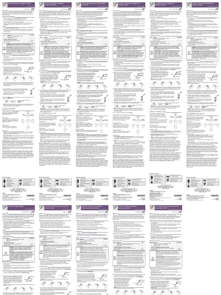 Snap Parvo | PDF | Especialidades Medicas | Inmunología