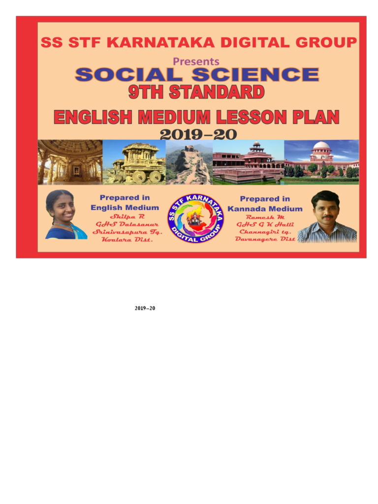 9th SS Eng LP 2019 20 | PDF | Evaluation | Mughal Empire