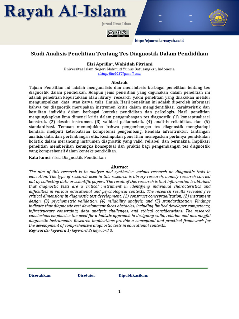 Artikel Psikologi_Elsi Aprilla | PDF