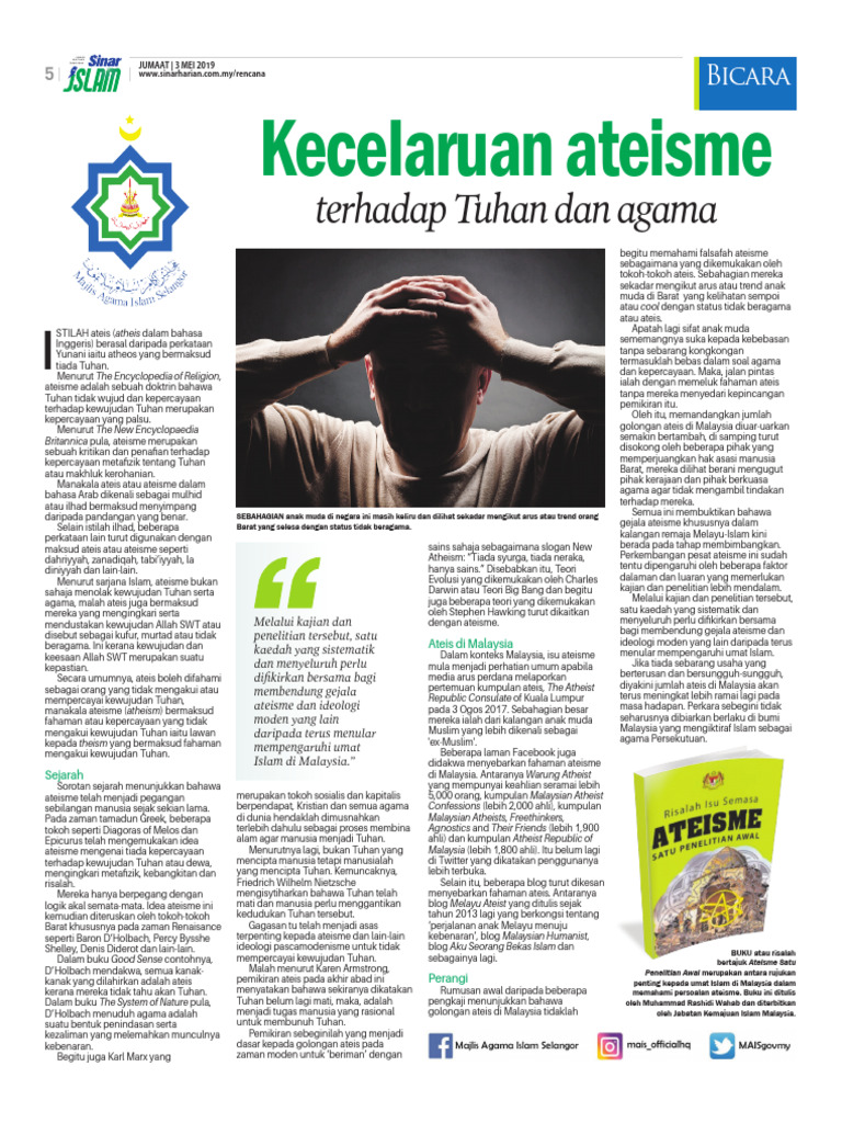 Artikel-Khas-Bil.4.2019-Kecelaruan-Ateise | PDF