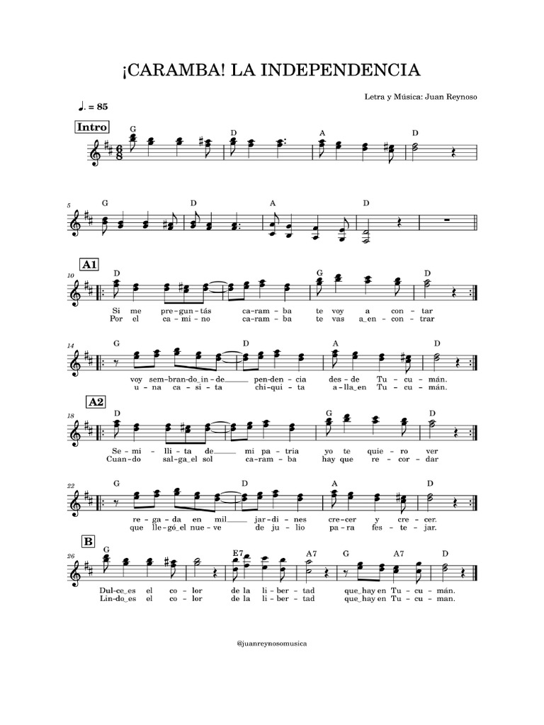 Caramba La Independencia | PDF