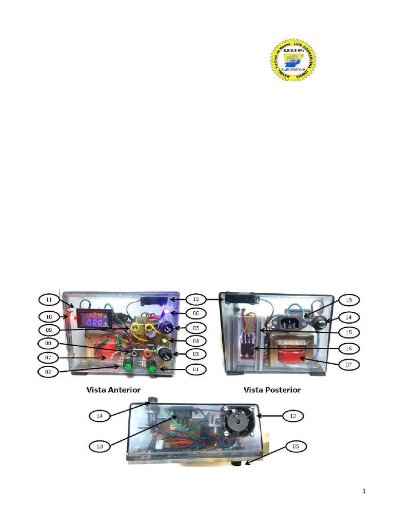 4to TELS-Guia10A-Fuente de Laboratorio V22 | PDF | Diodo emisor de luz ...